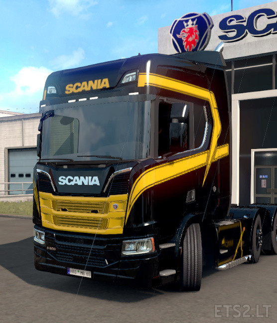 Skin Scania Multi Color version 1.37 ++ - Greek Euro Truck Simulator 2