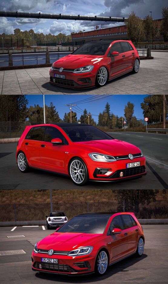 Volkswagen Golf R Line 7.5 2018 1.44 - Greek Euro Truck Simulator 2